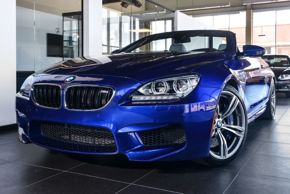 2022 Bmw M6 Convertible Blue