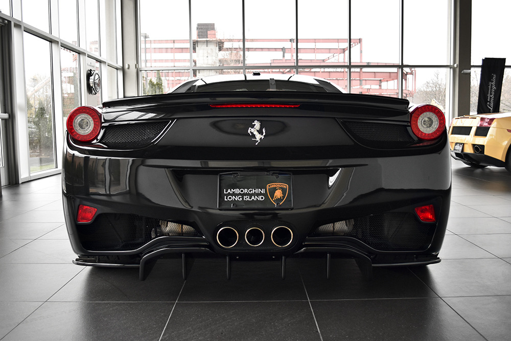 Italia Back View Ferrari 458 Italia Coupé Auto Salon Singen
