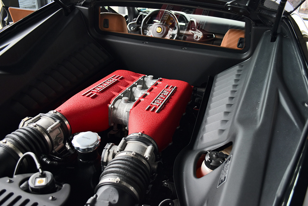 Ferrari 458 Engine Wallpaper