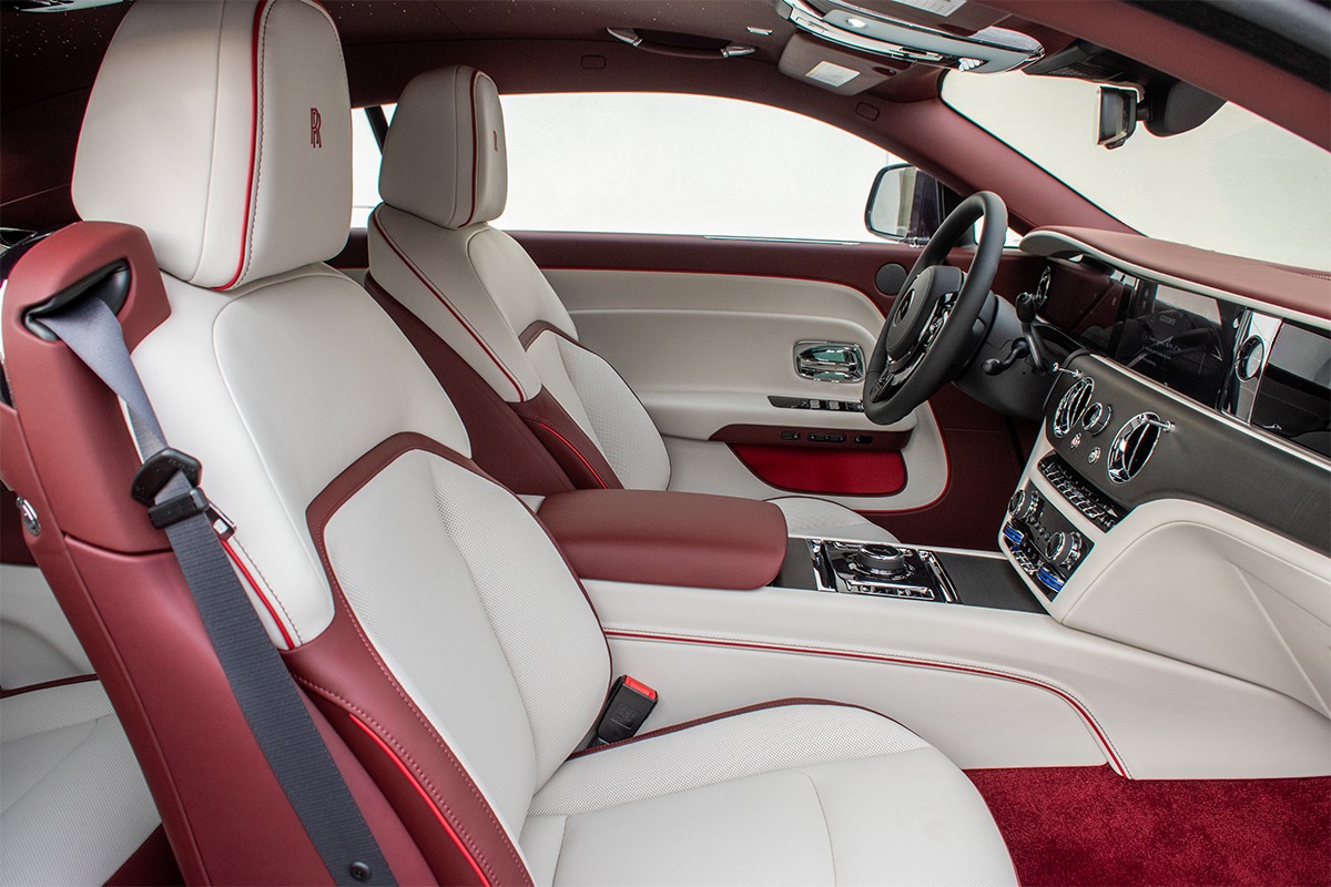 Red Rolls Royce Wraith Convertible First Off The Line Rolls Royce Dawn