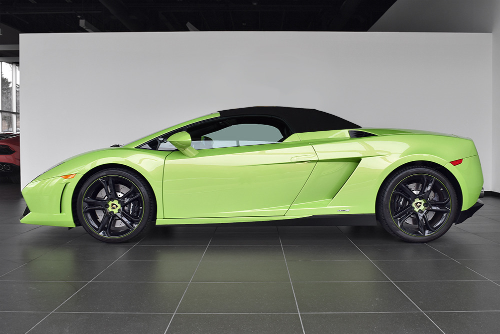 Lamborghini Gallardo Spyder Green